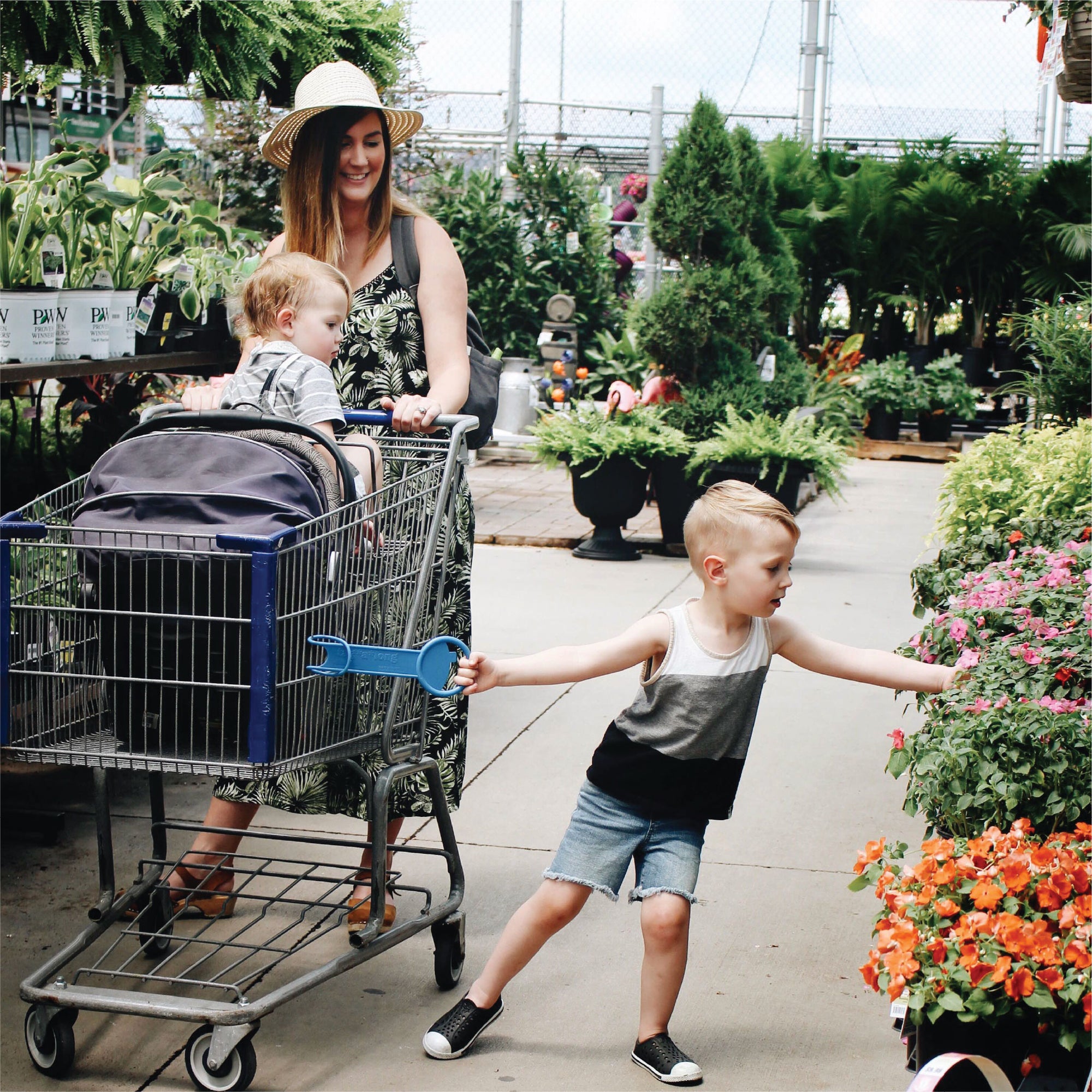 Tagalongkids On the Go Stroller Handle- Keep kids close on the go ...
