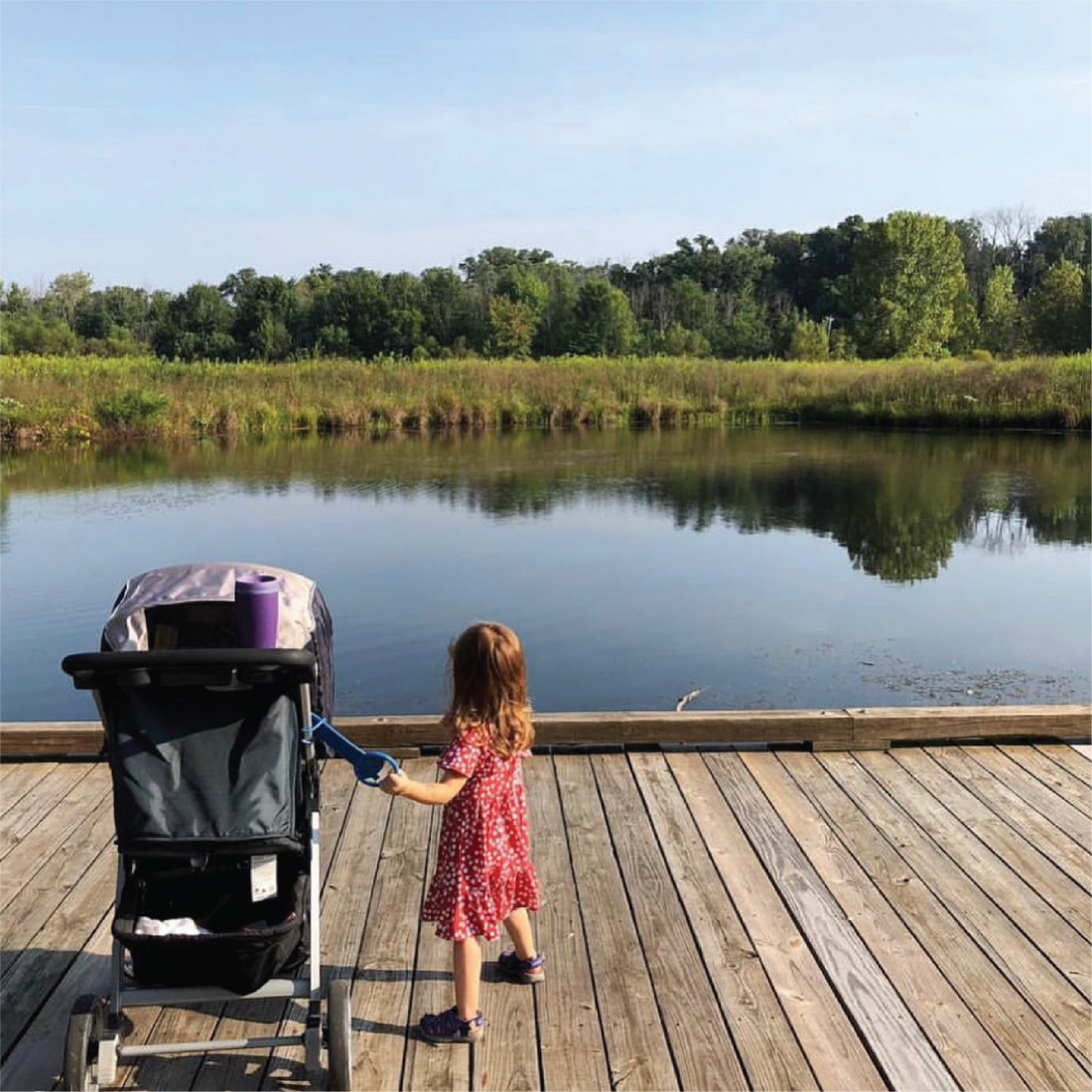 Tagalongkids On the Go Stroller Handle- Keep kids close on the go ...