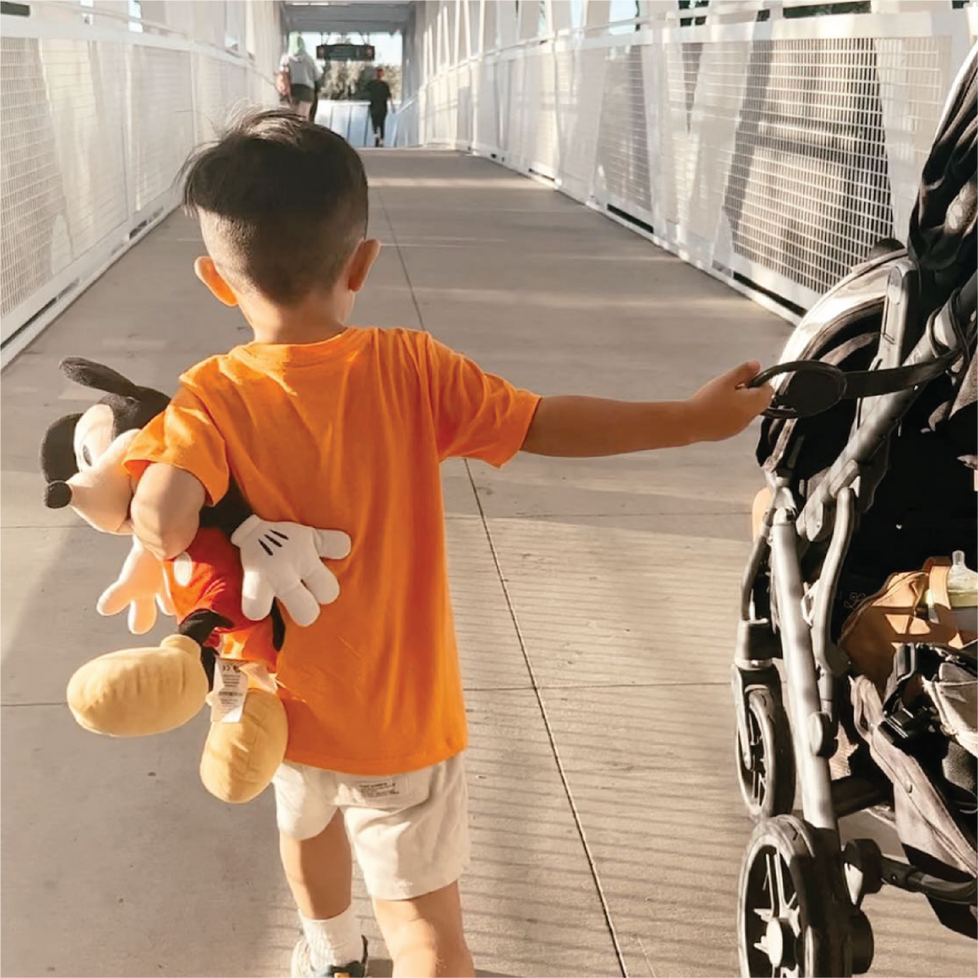 Tagalongkids On the Go Stroller Handle- Keep kids close on the go ...